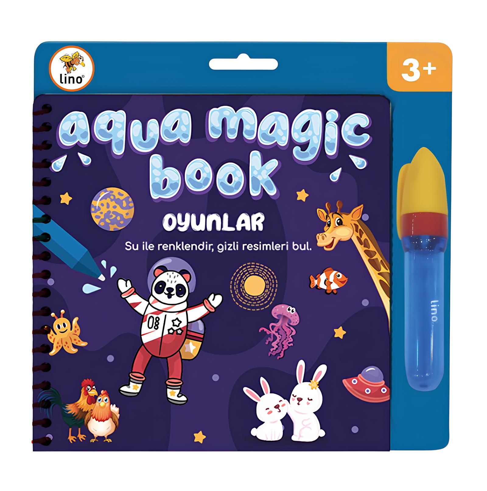 Aqua Magic Sihirli Boyama Kitabı Oyunlar