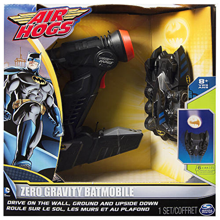 Air Hogs Lazerli Duvarda Giden Batmobil